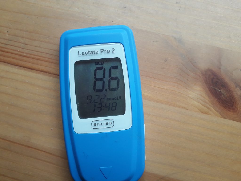 Blood lactate testing in training: Is it worth to bleed?